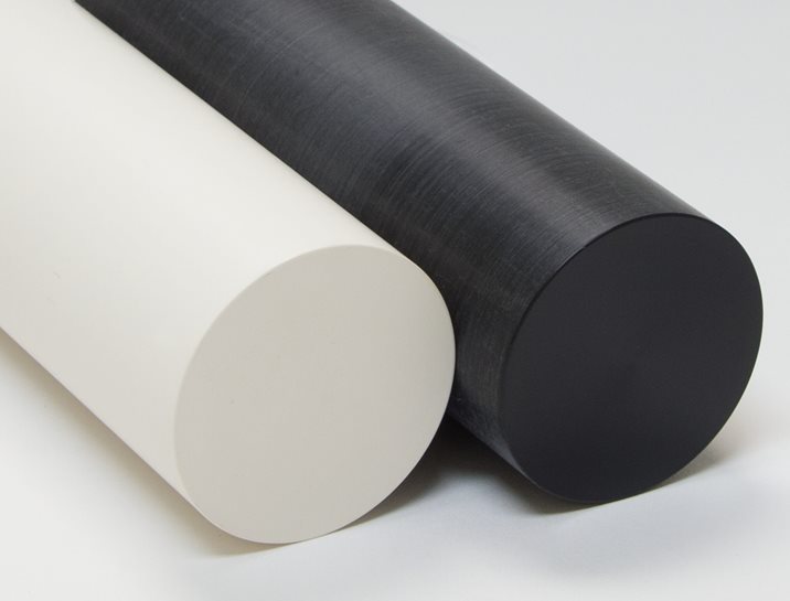 ABS, Rod, Natural, (4.5 in x 8 ft) | Curbell Plastics