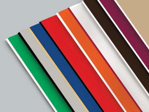 Engravable Sheet LaserMax® Microsurfaced Impact, Sheet, Black / White ...