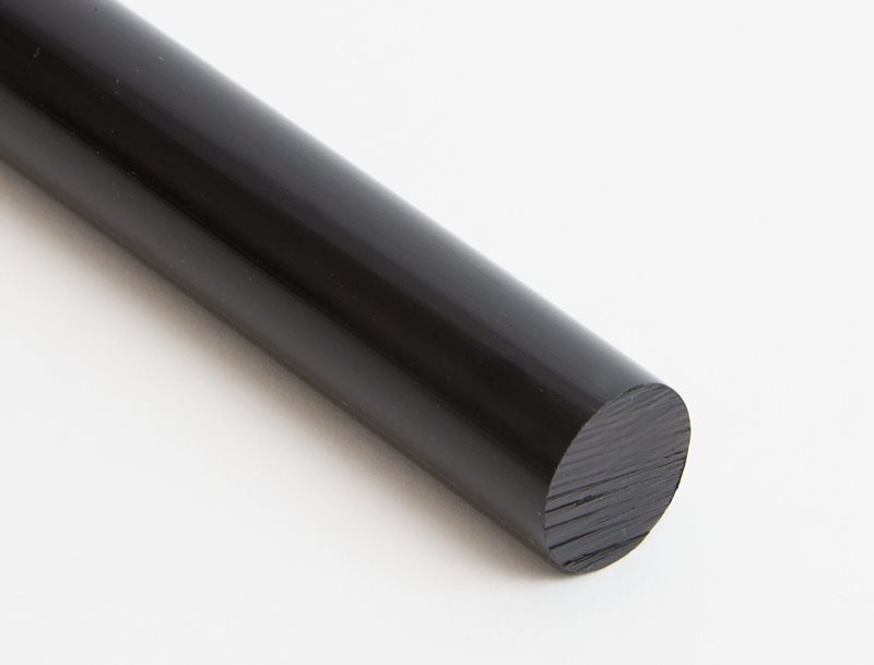 Noryl®, Rod, Black, Noryl®, (1.75 in x 5 ft) | Curbell Plastics