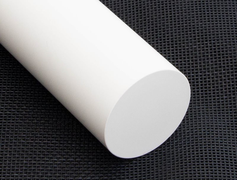 PET Rod, Natural, (2.5 in x 5 ft) | Curbell Plastics