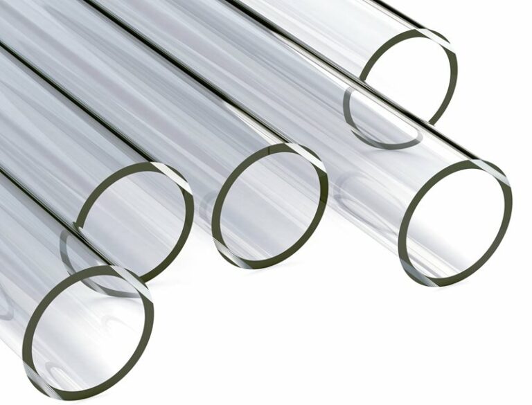 Polycarbonate, Tube, Clear, Extruded, (10 in x 9.75 in x 8 ft ...