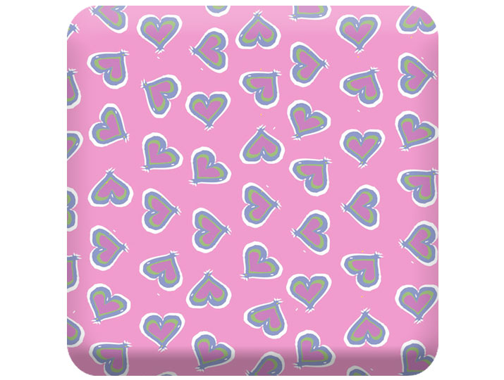 Pink Hearts, Heavy Transfer Paper, (39 in wide x 30 ft), Roll, Curbell ...