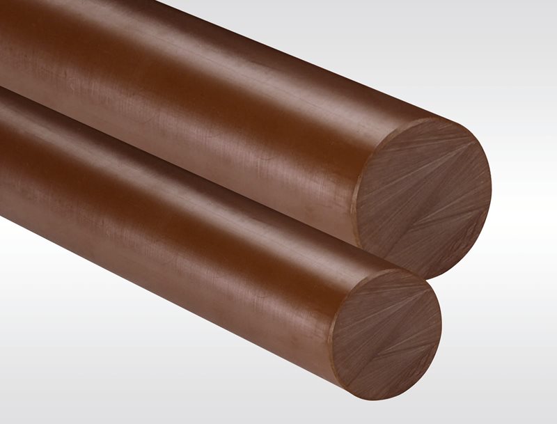 DuPont™ Vespel® Polyimide SP-1, Rod, Brown, Vespel®, Unfilled Polymer ...