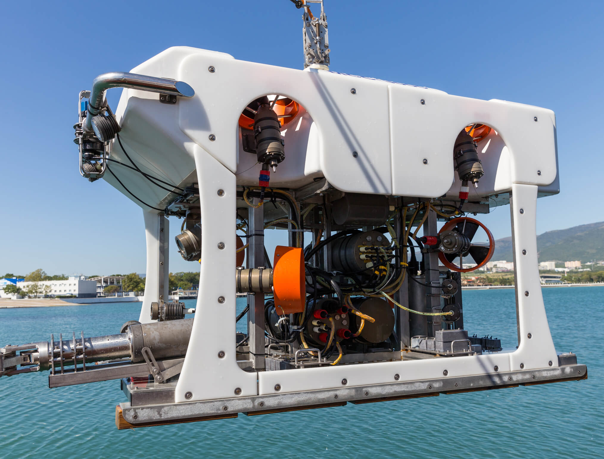 CNC Routered HDPE Frames for ROVs | Case Study | Curbell Plastics