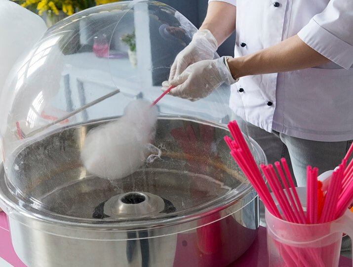 Durable, Clear Food Guards (Sneeze Guards) Installed At Amusement Park ...